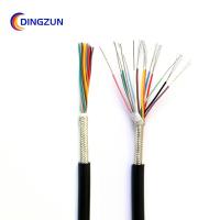 China 7 Pairs Twisted FEP Insulated Shielded Silicone Cable For Elctronic Instruments for sale