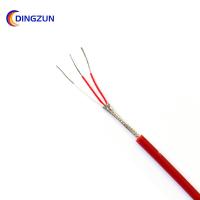 China 3 Cores FEP Insulated Shielded Sensor Cable For Temperature Sensors for sale