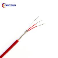 China 3 Cores FEP Insulated Shielded Sensor Cable For Temperature Sensors for sale
