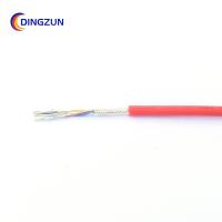 China HEAT 180 MS 9 Cores FEP Insulated Shielded Silicone Cable For Temperature Sensors for sale