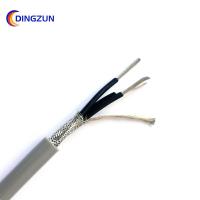 China SIHF GLP 4 Cores FEP Insulated Shielded Silicone Cable Tinned Copper for sale