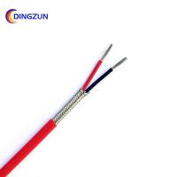 China AFPF FEP Insulated Shielded Thermocouple Compensating Cable For Sensors for sale