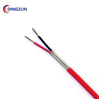 China AFPF FEP Insulated Shielded Thermocouple Compensating Cable For Sensors for sale