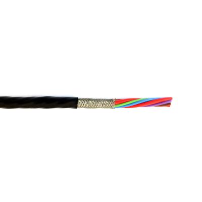 China Custom AFPF 7 Cores FEP Insulated Multi Core Shielded Cable For Sensors for sale