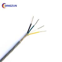 China AFPF 4 Cores FEP Insulated Shielded Sensor Cable For High Temperature for sale