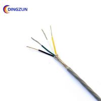 China AFPF 4 Cores FEP Insulated Shielded Sensor Cable For High Temperature for sale