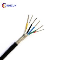 China AFPF 6 Cores FEP Insulated Shielded Sensor Cable For Metallugy Control for sale