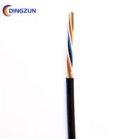 China Multi Core 9 Core 9x16awg  Motor Lead Cable FEP Insulation Silicone Cable for sale