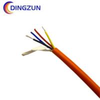 China SIHF Silicone Insulated 200c Multi Core Control Cable For Heaters 4core 4 X 14AWG for sale