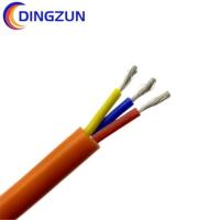 China SIHF 3 Core 3X14awg Multi Core Silicone Cable Insulation Sheath For Heaters for sale