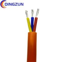 China SIHF 3 Core 3X14awg Multi Core Silicone Cable Insulation Sheath For Heaters for sale