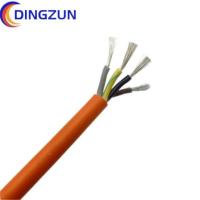 China Silicone Insualted And LSZH Sheathed Multi Core Solar Cable  4 Core for sale