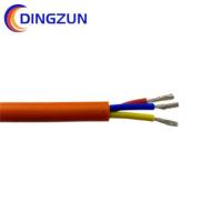 China H05SS-F Silicone Insulated Sheathed Multi Core Cable 3 Cores Armored Screen Cable for sale