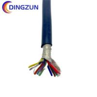 China HEAT 180 MS 14X0.34mm2 Multi Core Cable 14 Core Sensor Cable Fep / Silicone Control Cable for sale