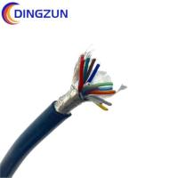 China HEAT 180 MS 14X0.34mm2 Multi Core Cable 14 Core Sensor Cable Fep / Silicone Control Cable for sale
