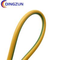 China HEAT 180 Stranded Ground Earth High Temp Silicone Cable 4mm2 Yellow / Green for sale