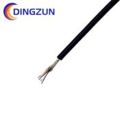 China SIHF Fep Insulated Silicone Sheathed Armored Multi Core Control Cable 4 Core Screen Cable 4X19/0.05 for sale