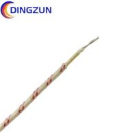 China Mica Wrapping Glass Fiber Braid Protection High Temperature Cable 0.2mm2 UL5128 MGT Cable for sale