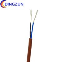 China HEAT 205 MC Dingzun Cable 2 X 0.34mm2 FEP Silicone Multi Core Sensor Cable 200c 2core for sale