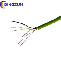China Dingzun Flexible PVC Shielded Data Multi Pair Instrument Cable 5 Pairs for sale