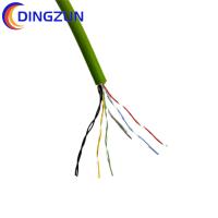 China Dingzun Flexible PVC Shielded Data Multi Pair Instrument Cable 5 Pairs for sale