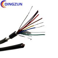 China HEAT 180 C MS 9 Core Multi Core Ul4600 / Ul4622 Double Shielded Silicone Sensor Cable for sale