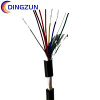 China HEAT 180 C MS 9 Core Multi Core Ul4600 / Ul4622 Double Shielded Silicone Sensor Cable for sale