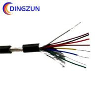 China HEAT 180 C MS 9 Core Multi Core Ul4600 / Ul4622 Double Shielded Silicone Sensor Cable for sale