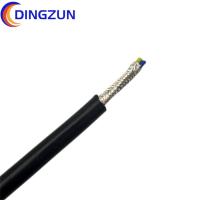 China HEAT 180 C MS 3 Core Double Shielded Silicone Sensor Cable for sale