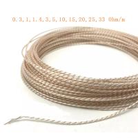 China 5V 12V 24V 36V 48V Carbon Fiber Low Voltage Heating Cable For Health Care Equipment for sale
