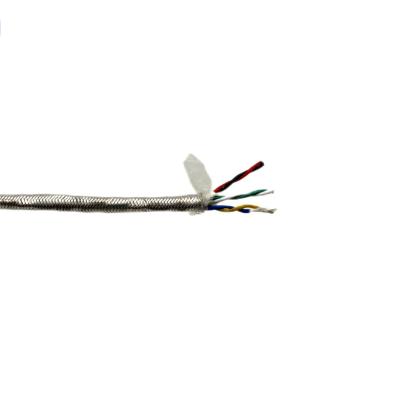 China HEAT 180 MS Multi Pair Twisted Silver Copper Rs485 Data Cable for sale