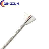 China 2core Silver Copper Shielded Transparent Sensor Cable for sale