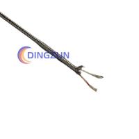 China Type K Steel Braided Jacket Thermocouple Extension Wire for sale