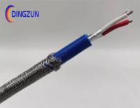 China Heavy Duty Type K Steel Braided Thermocouple Cable for sale