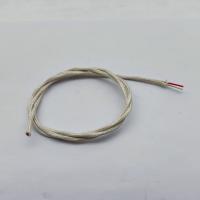 China High Temperature Cable Glassfiber Braiding 1 Pair 60V Cable for sale