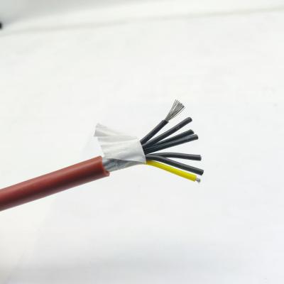 China SIHF Flexible 7G1mm² Multi Core Silicone Cable Power and control cable for sale