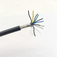 China High Tempterature Small Diameter Cable Shielded Sensor Cable 5 Pairs 0.22sqmm Braided TC FEP Silicone Cable for sale