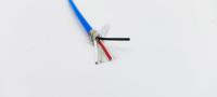 China Heat Resistant Shielded Sensor Cable 3 Core 0.5mm² TC/FEP/TCWB/ Custom for sale