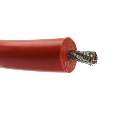China 100kV High Voltage Silicone Cable Industrial Grade Red Power Cable for sale