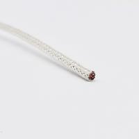 China Teflon Insulated High Voltage and High Temperature Resistant Cable 3x18AWG Transparent braiding shield cable for sale