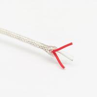 China Teflon Insulated High Voltage and High Temperature Resistant Cable 3x18AWG Transparent braiding shield cable for sale