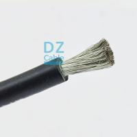 China Flexible Ultra Fine Conductor Silicone Cable – CU/Silicone 6mm² 500V 200°C IEC 60228 Class 5 for sale