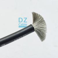 China Flexible Ultra Fine Conductor Silicone Cable – CU/Silicone 6mm² 500V 200°C IEC 60228 Class 5 for sale