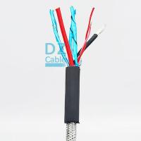 China Custom Industrial Cable – Multicore + Multipair Shielded TPV Cable 4 Pairs + 2 Cores for sale