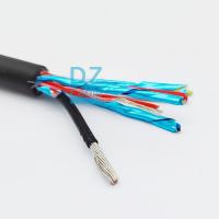 China Custom Industrial Cable – Multicore + Multipair Shielded TPV Cable 4 Pairs + 2 Cores for sale