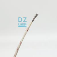 China High Temperature 500°C Cable – Pure Nickel Conductor, Fiberglass Braiding, 450/750V Heat Resistant Cable 0.2mm² for sale