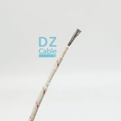 China High Temperature 500°C Cable – Pure Nickel Conductor, Fiberglass Braiding, 450/750V Heat Resistant Cable 0.2mm² for sale
