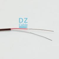 China Thermocouple Cable Type T – PVC Laid Flat 1 Pair 20AWG Temperature Measuring Cable for sale
