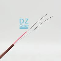 China Thermocouple Cable Type T – PVC Laid Flat 1 Pair 20AWG Temperature Measuring Cable for sale