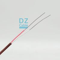 China Thermocouple Cable Type T – PVC Laid Flat 1 Pair 20AWG Temperature Measuring Cable for sale